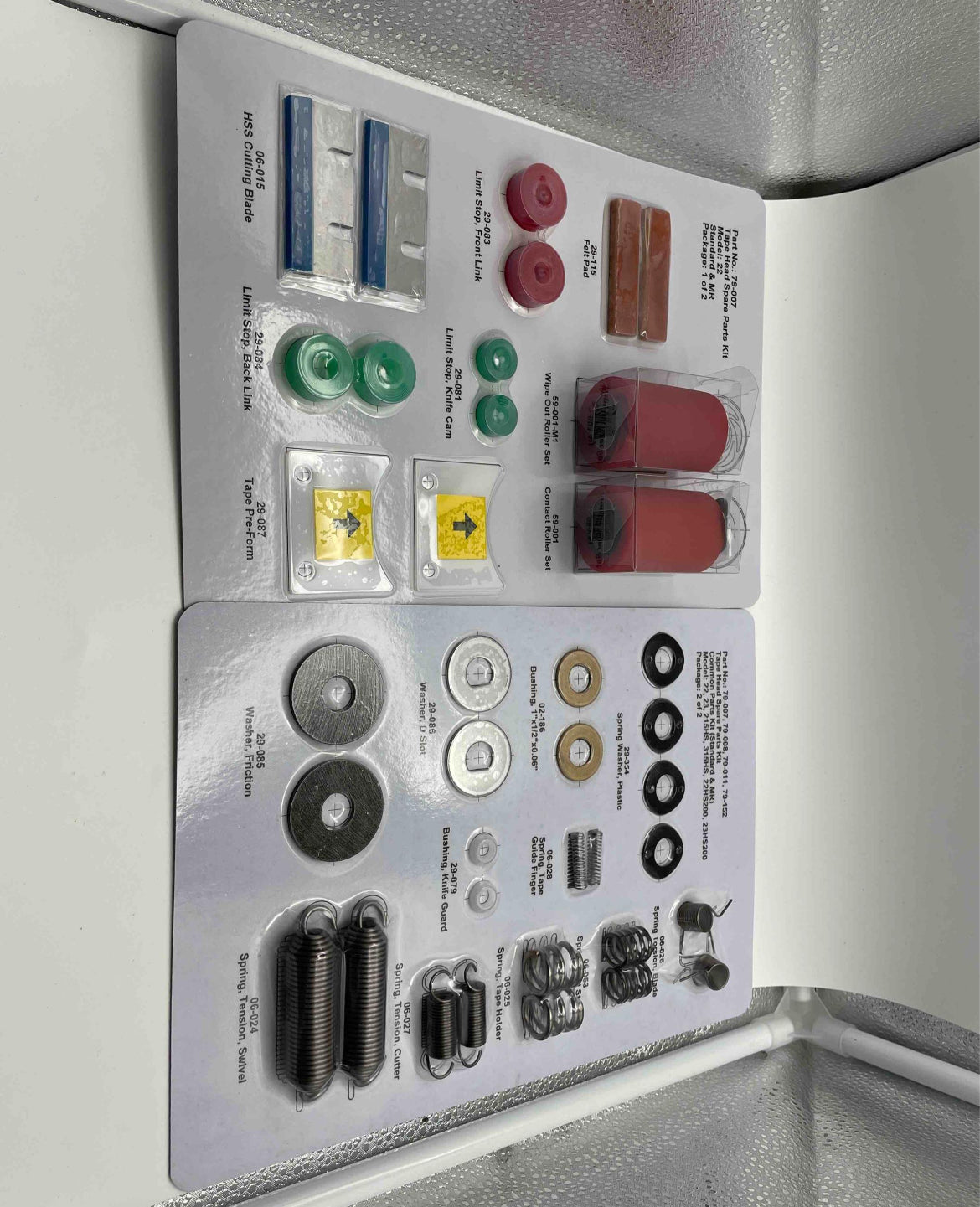 Z79-007 – Packing Equipment & Parts